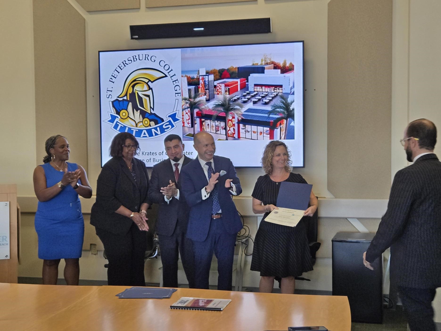 SPC Students Share Findings to Advance The Grove @ 1105 Project - Clearwater CRA